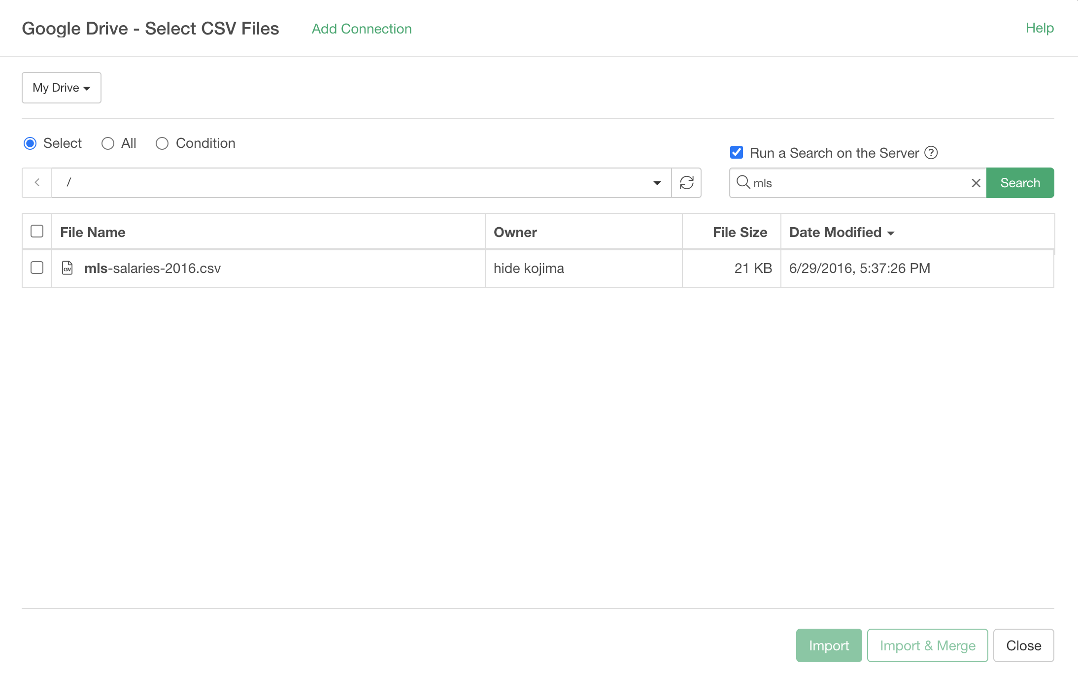 If You Want To Import Multiple Files That Share The Same Column