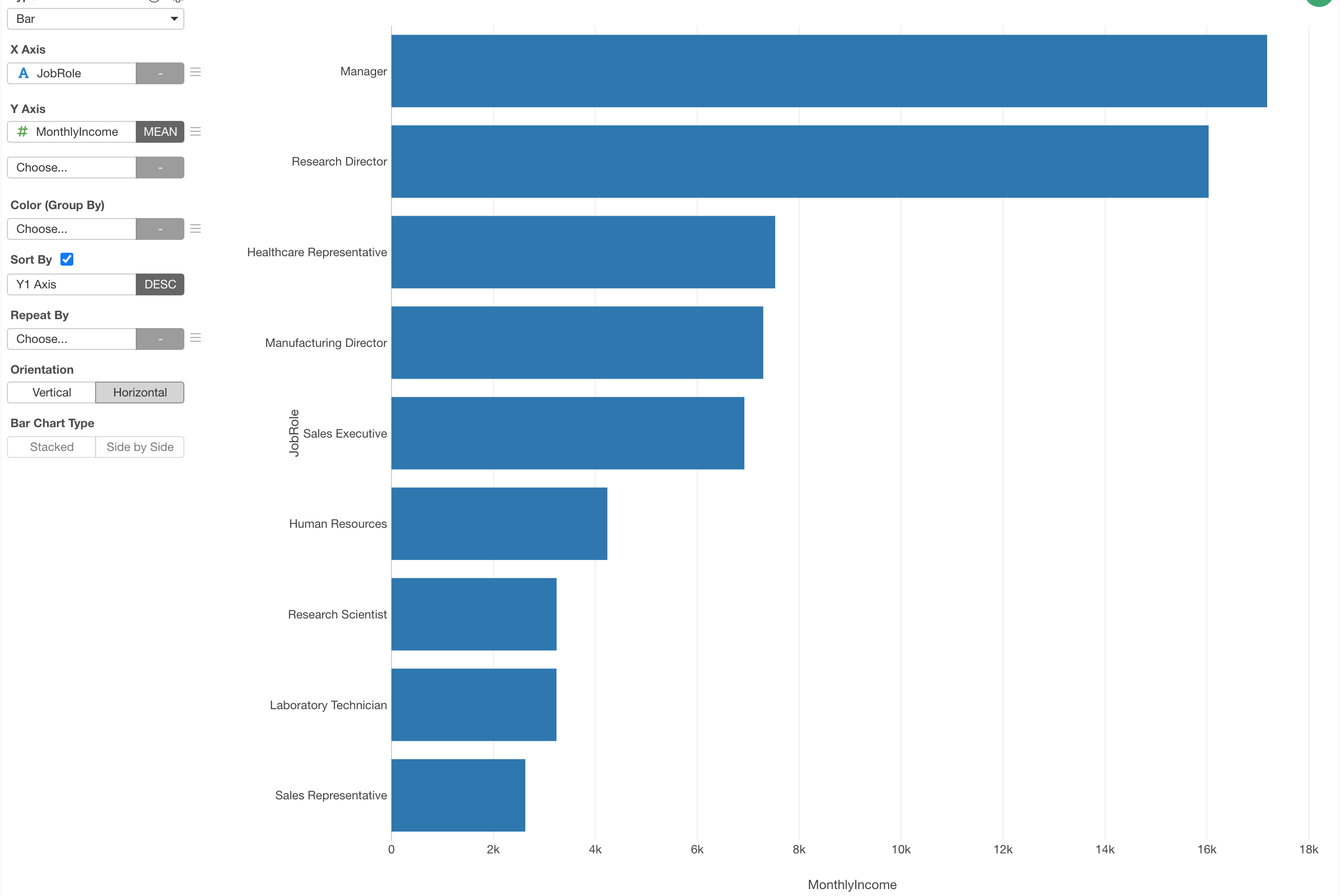 2 Add Color To Create Stack Bar Chart
