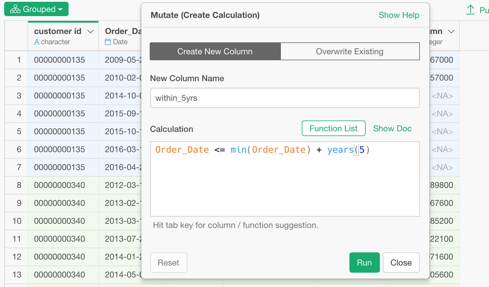 Order Date