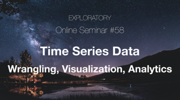 Seminar #58 - Visualizing & Analyzing Time Series Data